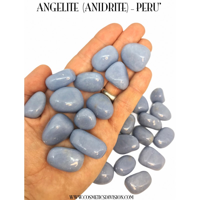 ANGELITE - PIETRA DEGLI ANGELI - PIETRA LUNARE - ZODIACO - SEGNI