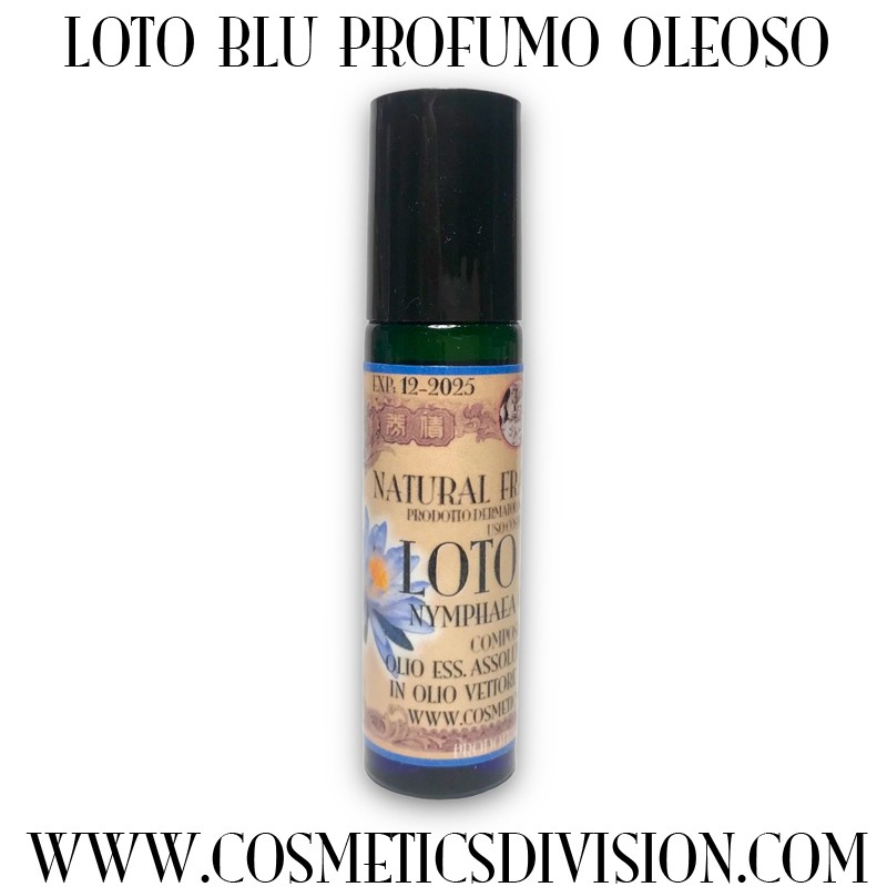 LOTO BLU IL PROFUMO DEI FARAONI EGIZI PROFUMO INEBRIANTE 10 ML.